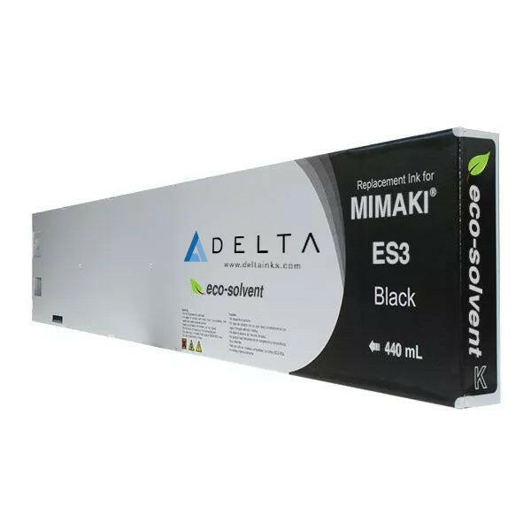 DELTA ES3 Black Eco-Solvent Ink 440 mL (Mimaki ES3 Compatible) | EPS ...